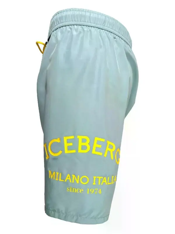 Iceberg Logo-plaque Swim Shorts