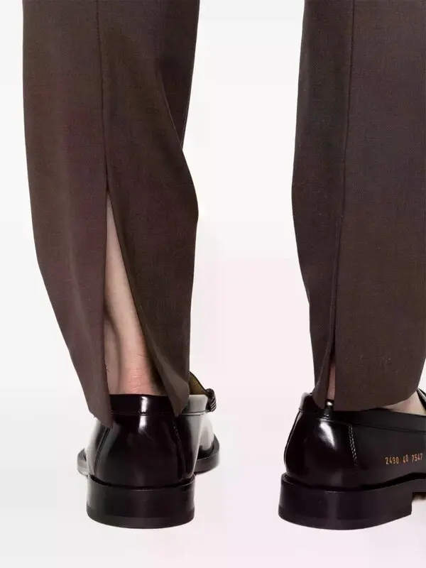 Brunello Cucinelli Tapered Wool Trousers