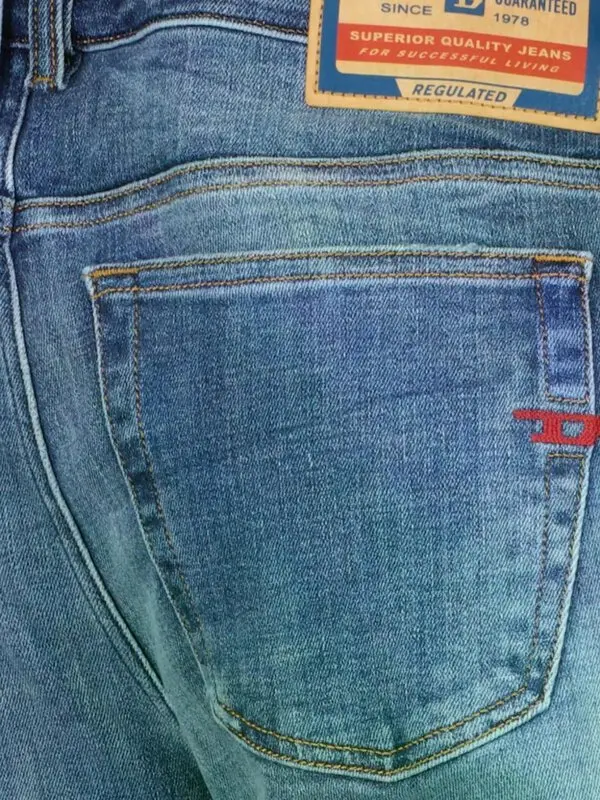 DIESEL® Faded Wash Slim-fit Jeans