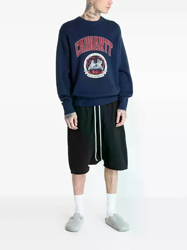 Carhartt Work In Progress College Logo Sweater
