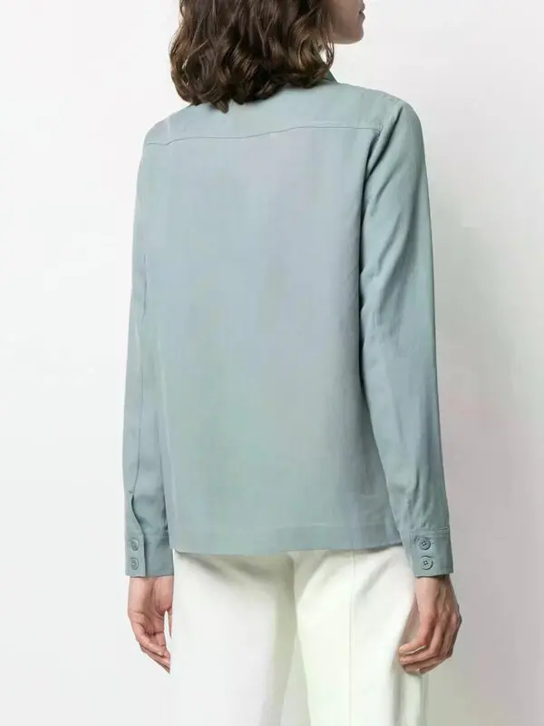Remain Birger Christensen Classic Button-up Shirt With Flap Pockets