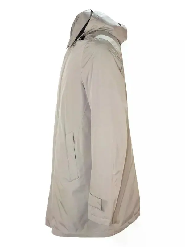 Herno Concealed-fastening Hooded Jacket