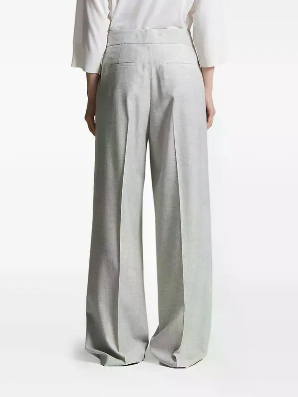 Peserico Pleated Wide-leg Trousers