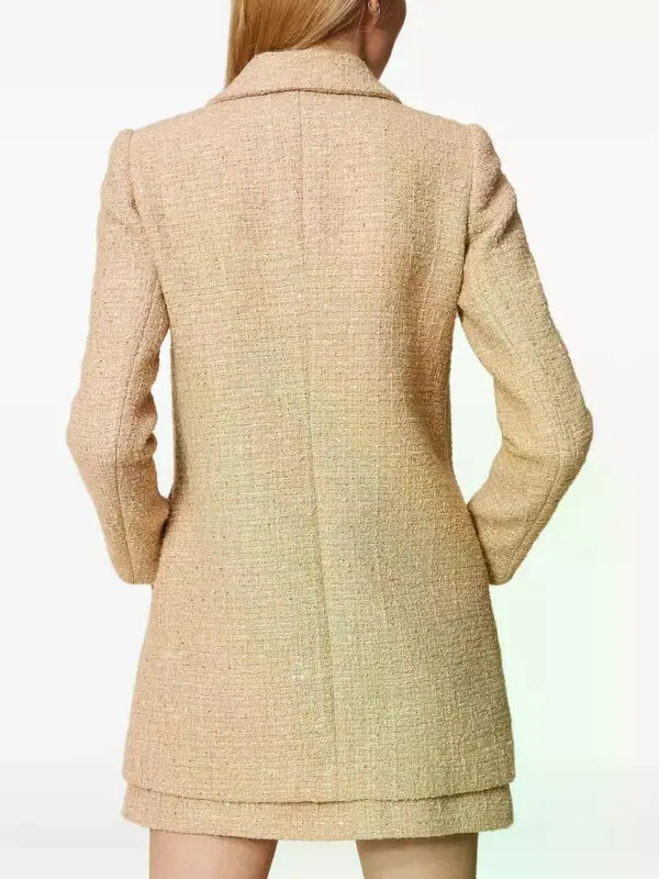 TWINSET Sequin-embellished Bouclé Coat