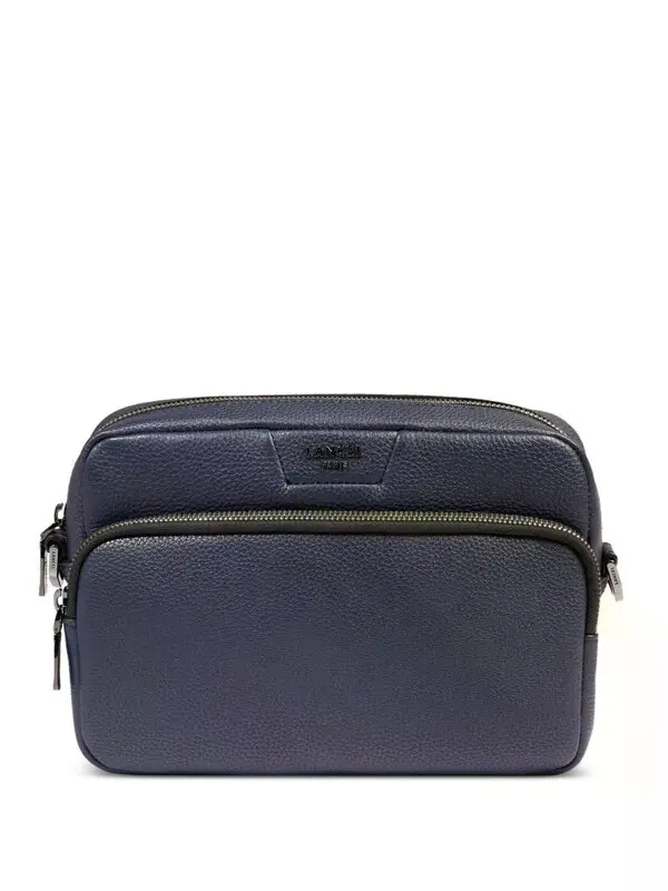 LANCEL Zip-fastening Messenger Bag - Blue