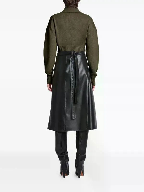 Proenza Schouler Polo Neck Ribbed Sweater