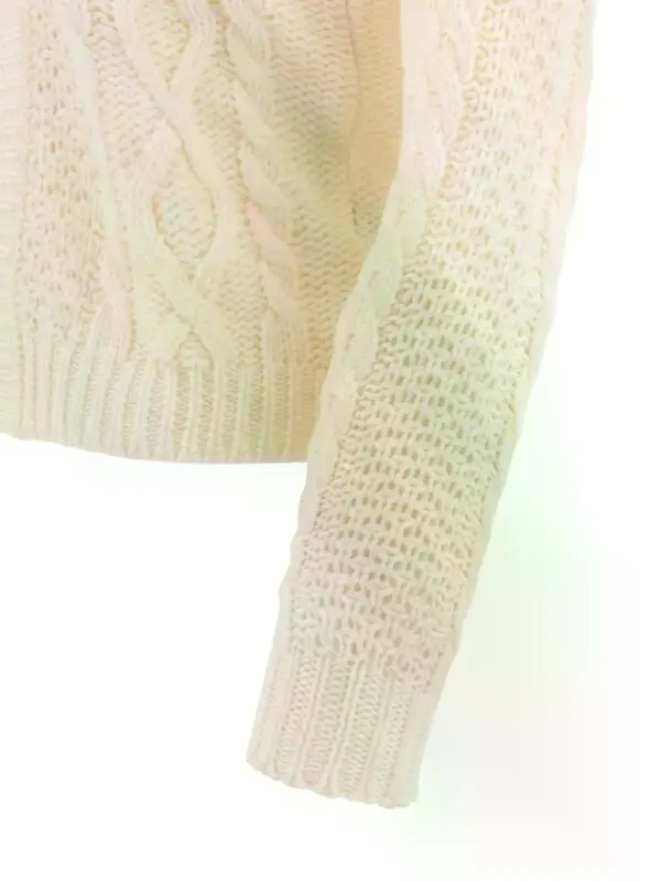 RAKKI Cable Knit Button Cardigan