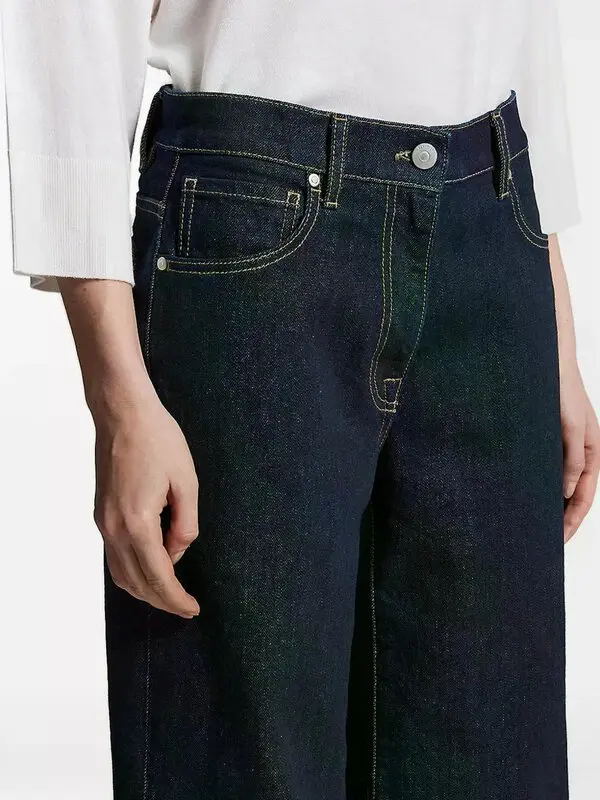 Peserico Dark Wash Five-pocket Denim Jeans