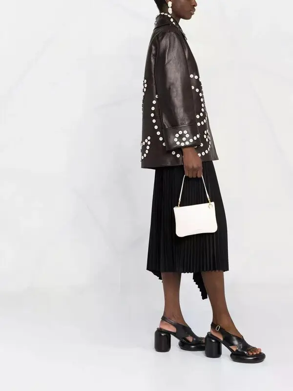 JIL SANDER Medium Leather Crossbody Bag