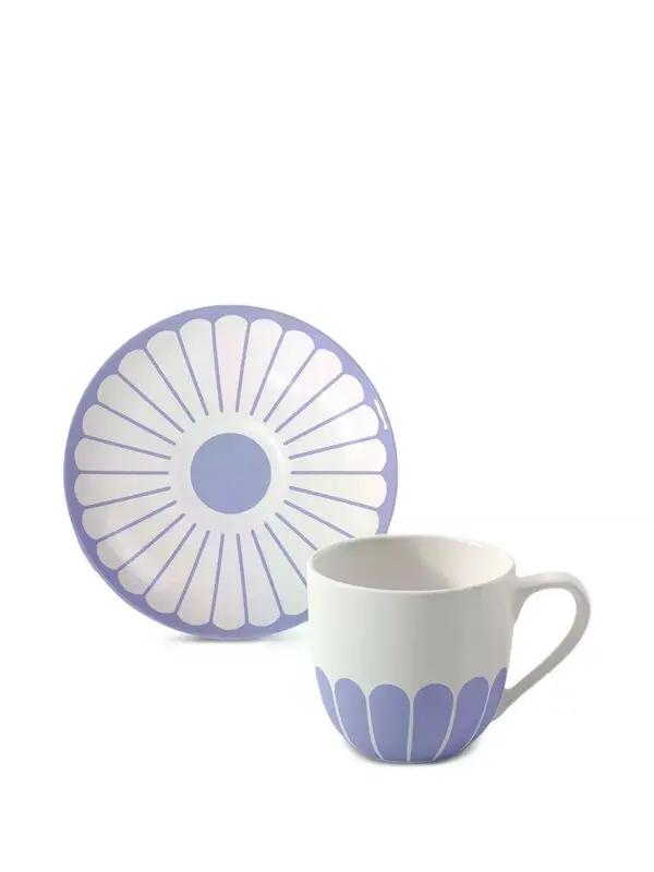 VILLEROY & BOCH Flower-pattern Teacup Set