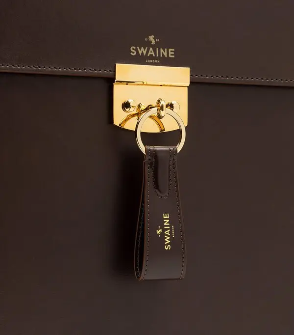 SWAINE Leather Mayfair Briefcase