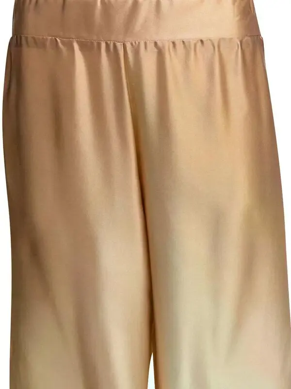SLEEP NO MORE Ombré Silk Trousers