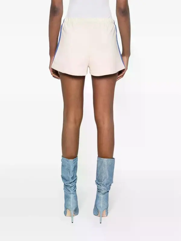 Gcds Logo-embroidered Jersey Shorts
