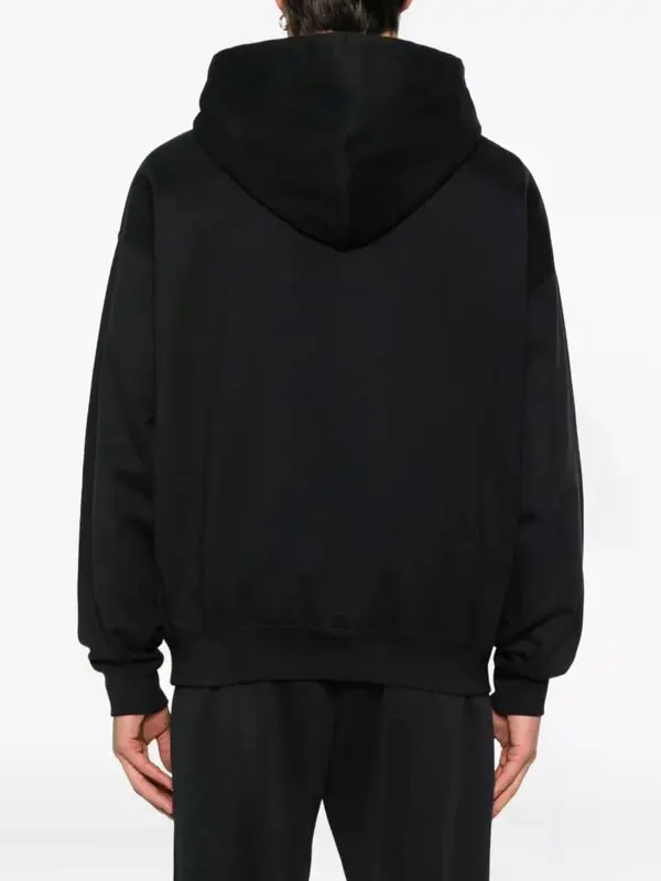 Y3 Logo Hoodie - Black