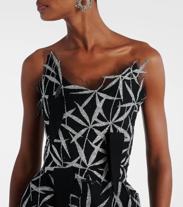 Maticevski Axis Embellished Gown