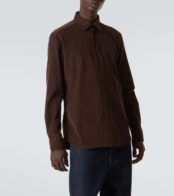 SLOWEAR Cotton Corduroy Shirt