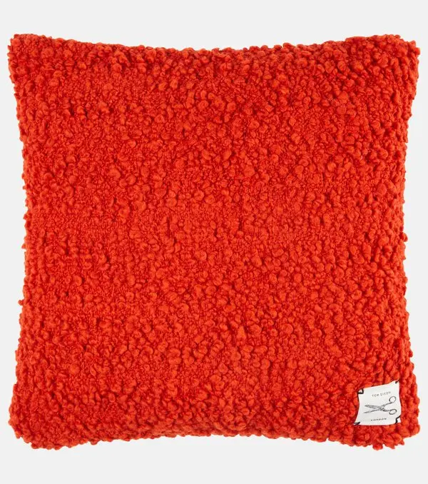 TOM DIXON Bobble Boucle Cushion - Orange