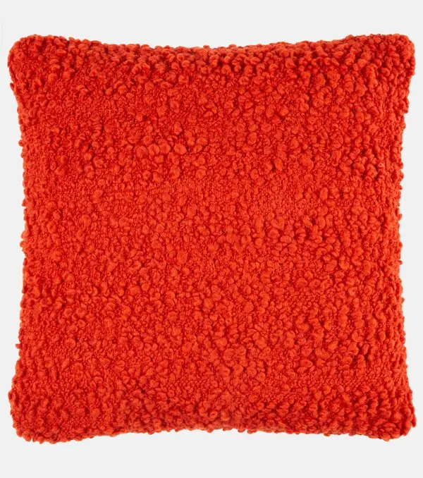 TOM DIXON Bobble Boucle Cushion - Orange