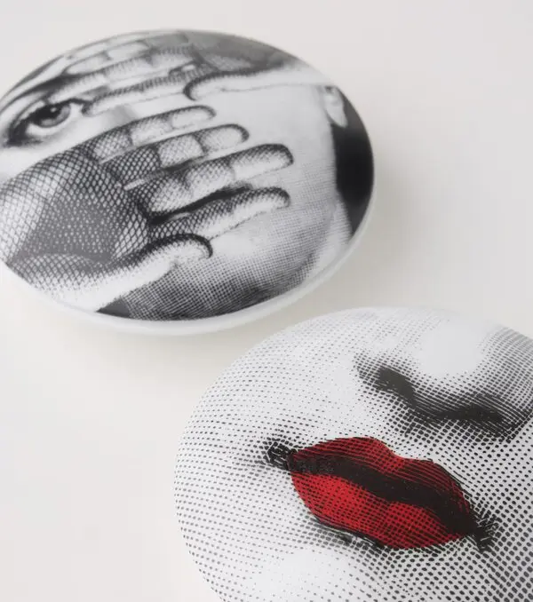 FORNASETTI Tema E Variazioni Porcelain Container - Multicoloured