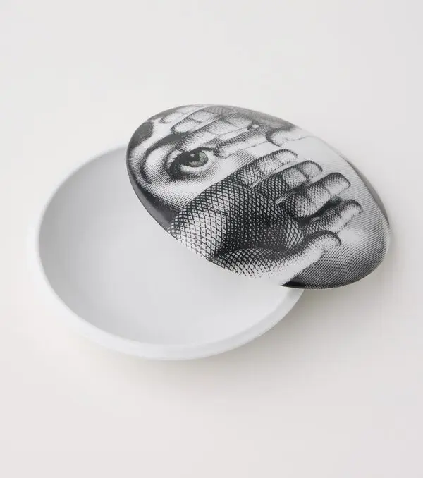 FORNASETTI Tema E Variazioni Porcelain Container - Multicoloured