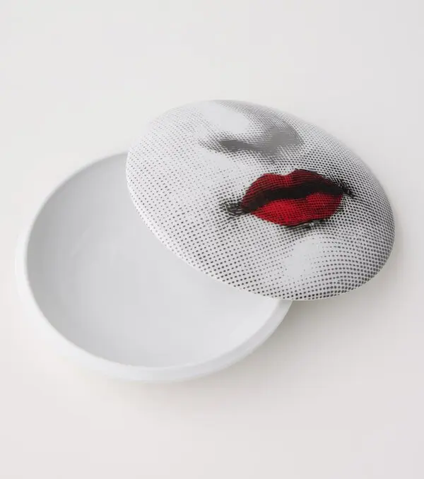 FORNASETTI Tema E Variazioni Porcelain Container - Multicoloured