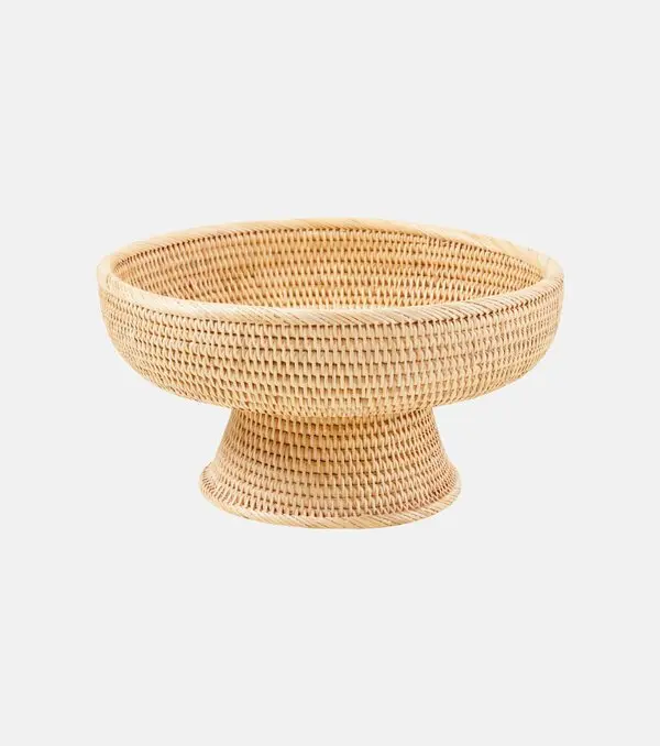 CABANA Sabbia Wicker Fruit Stand - Beige