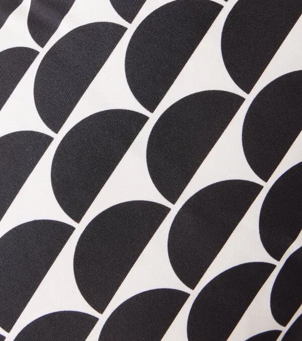 FORNASETTI Pesci Printed Silk Cushion
