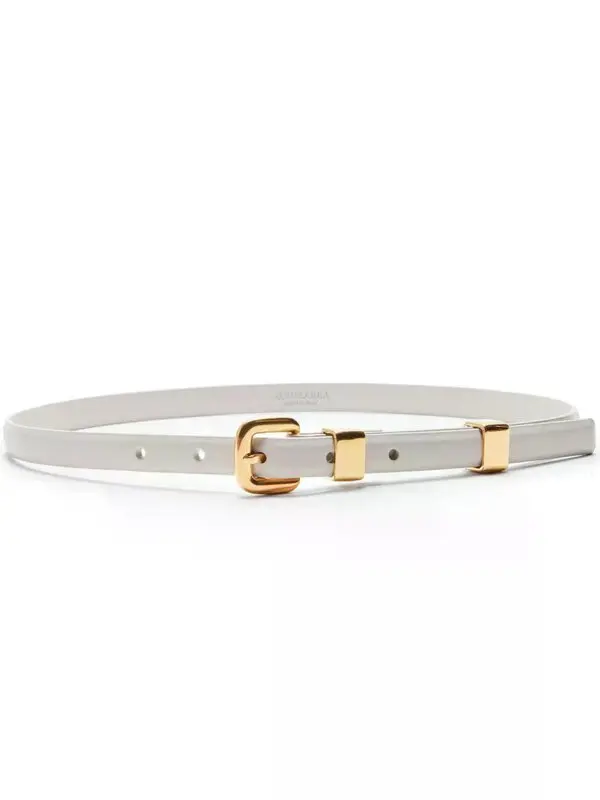 Altuzarra Buckled Leather Belt - Neutrals