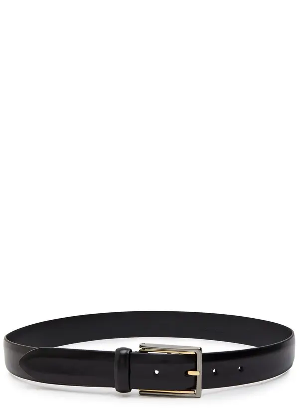 Anderson's Glossed Leather Belt - Black