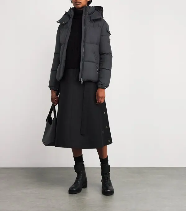 Moncler Down Water-resistant Fourmines Jacket - Black