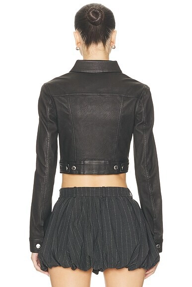 Alexander Wang Shrunken Trucker Jacket