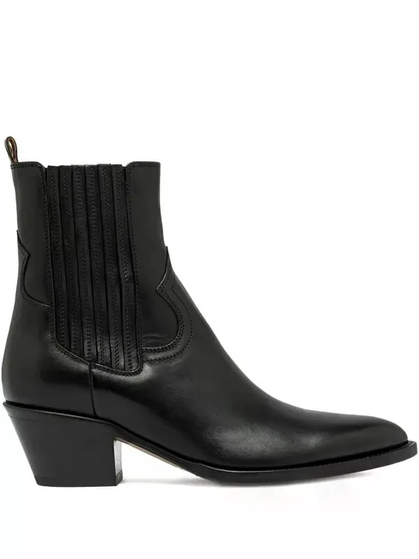 BUTTERO® 60mm Elastic-panel Ankle Boots