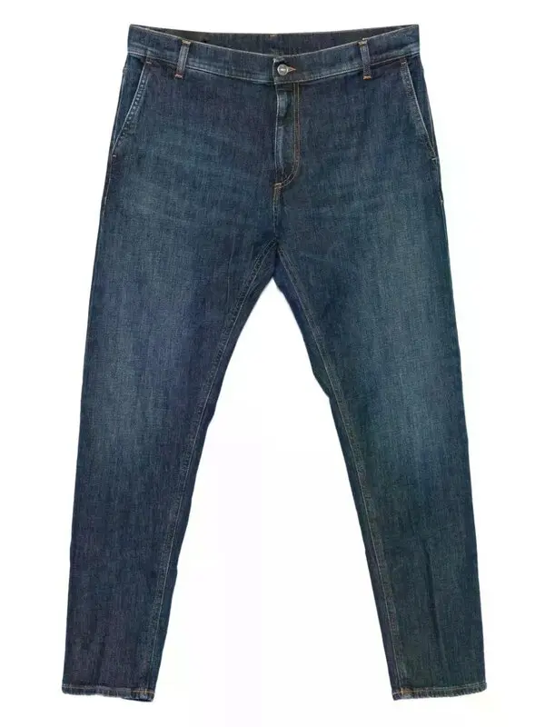 DONDUP Five-pocket Cotton Jeans