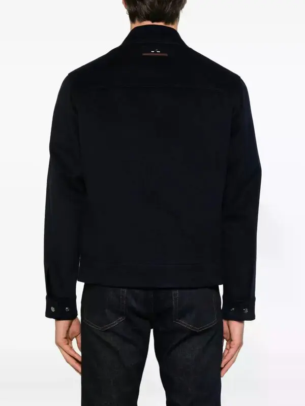 Paul & Shark Zip-fastening Wool Jacket