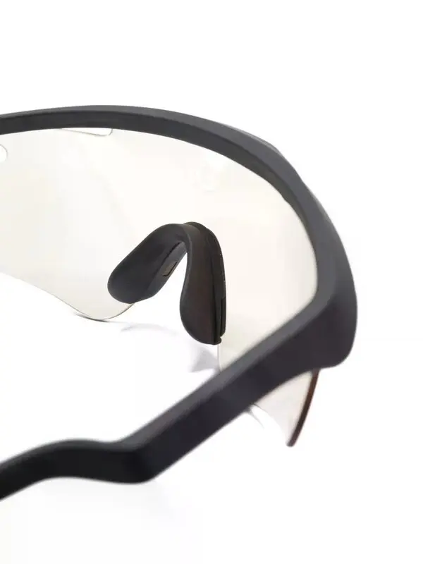 ALBA OPTICS Mantra Shield-frame Sunglasses - Black