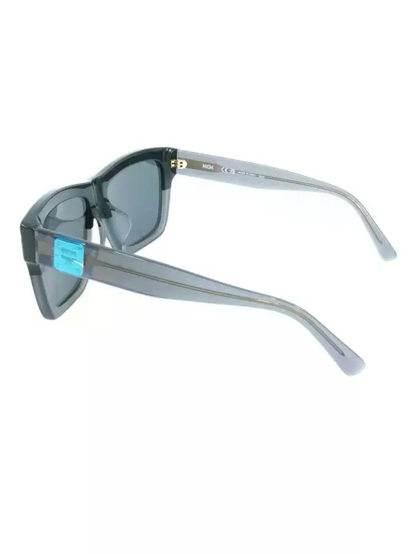 Mcm Logo Pattern Square Frame Sunglasses