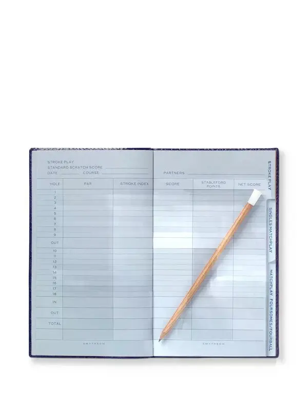 Smythson Golf Notes Panama Notebook