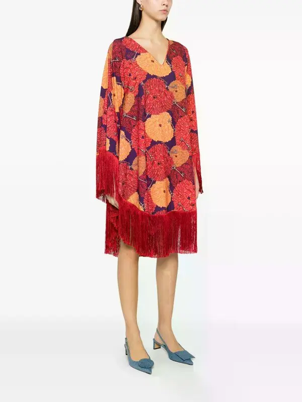 ALESSANDRO ENRIQUEZ Floral Print Mini Dress