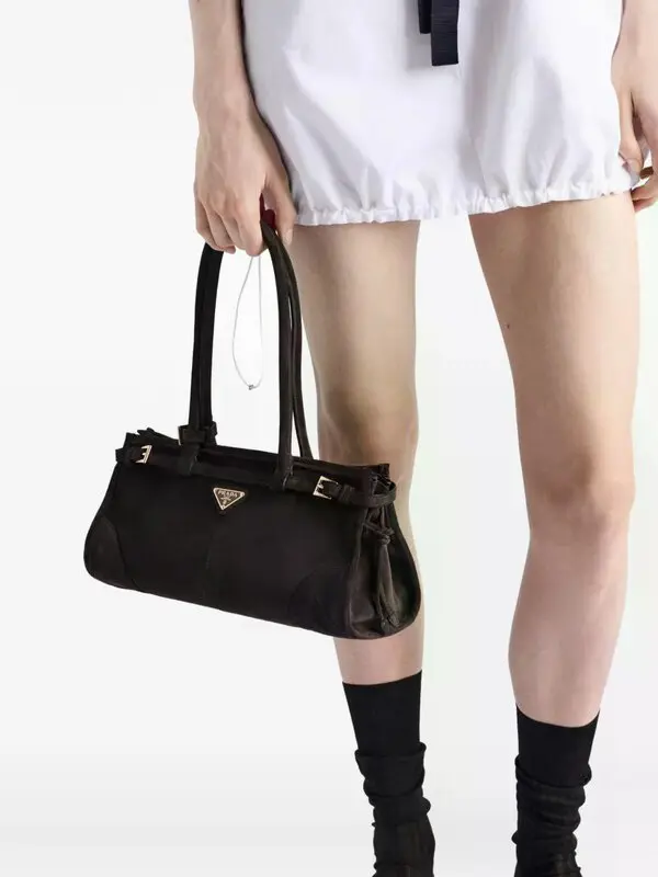 Prada Medium Bonnie Tote Bag - Black