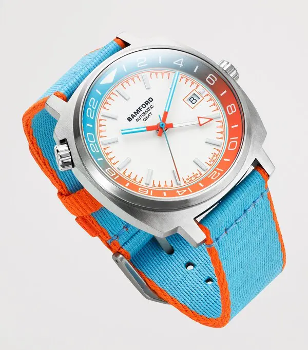 BAMFORD LONDON Stainless Steel Gmt Watch