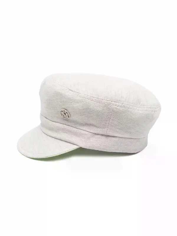 MAISON MICHEL Cotton-blend Baker-boy Hat