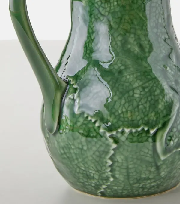 BORDALLO PINHEIRO Cineraria Ceramic Pitcher