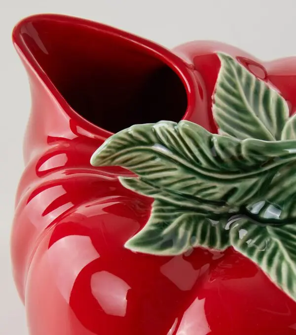 BORDALLO PINHEIRO Tomate Ceramic Pitcher - Multicoloured
