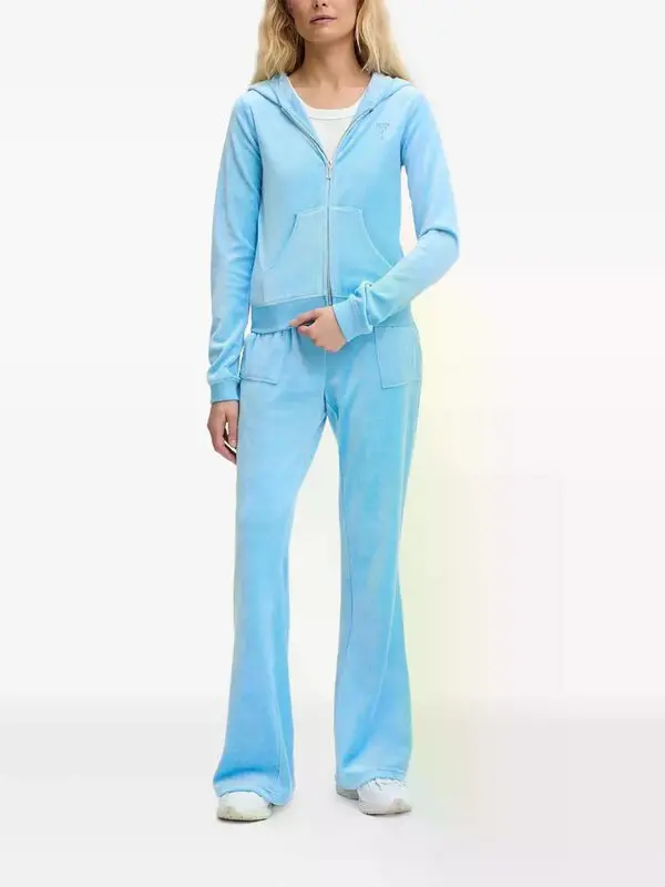 Juicy Couture Embroidered Logo Zip-up Hoodie
