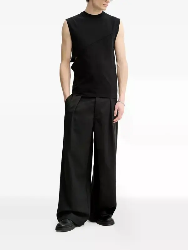 HELIOT EMIL Sleeveless Vest With Cut-out Detail