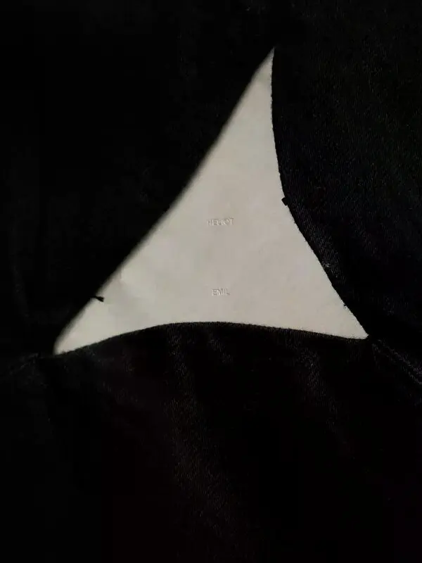 HELIOT EMIL Triangle-detail Shirt Jacket