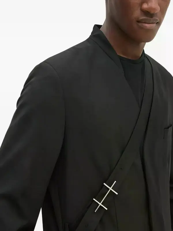 HELIOT EMIL Cross-detail Blazer