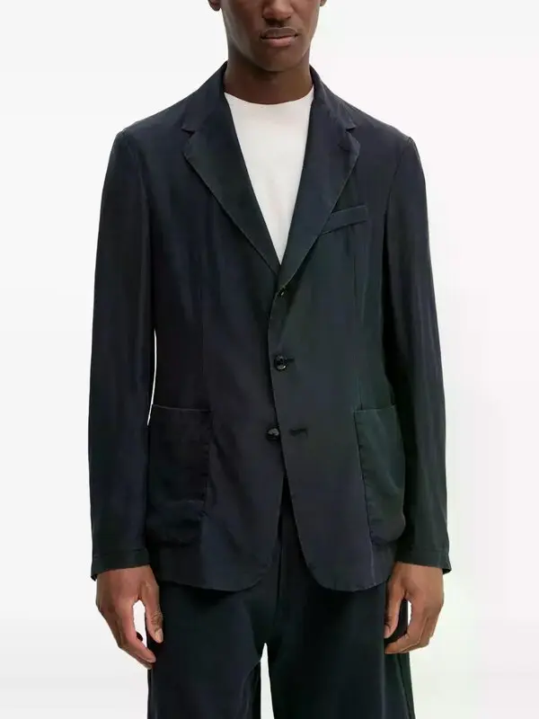 Barena Venezia Single-breasted Silk Blazer
