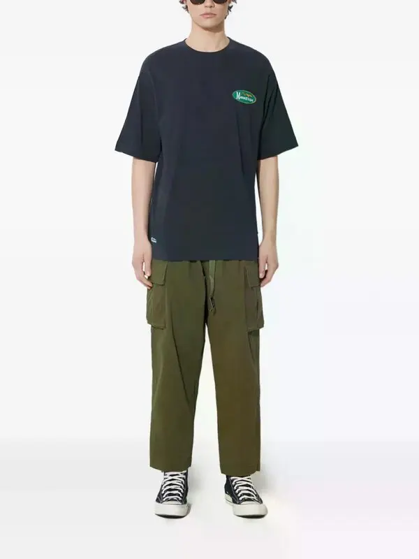 MANASTASH Mountain-logo T-shirt