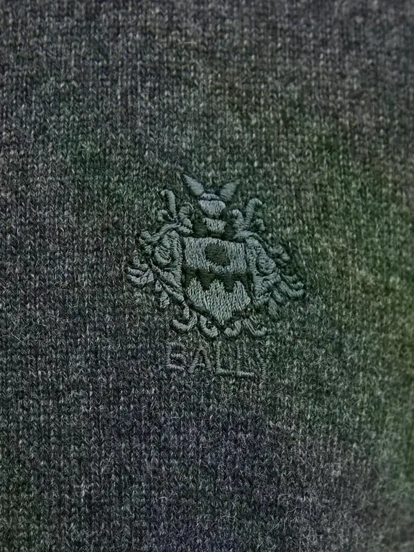 Bally Logo-embroidered V-neck Cardigan